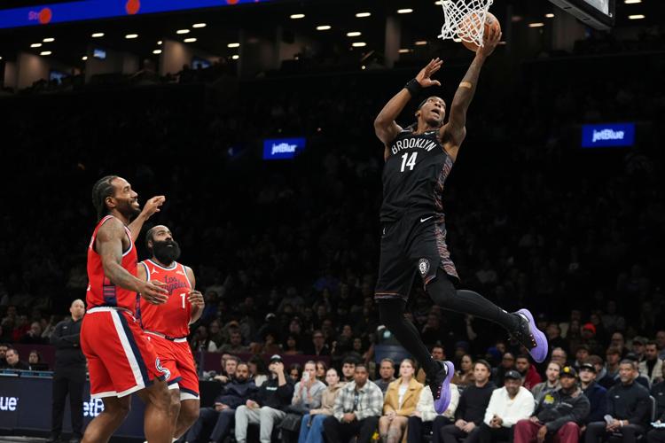 Harden scores 31, Leonard has 26 and the Clippers beat the Nets 121-105 ...