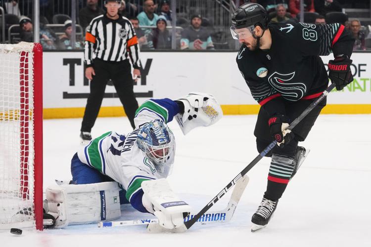 Liam Ohgren scores lone shootout goal to lift Canucks past Kraken, 3-2 ...