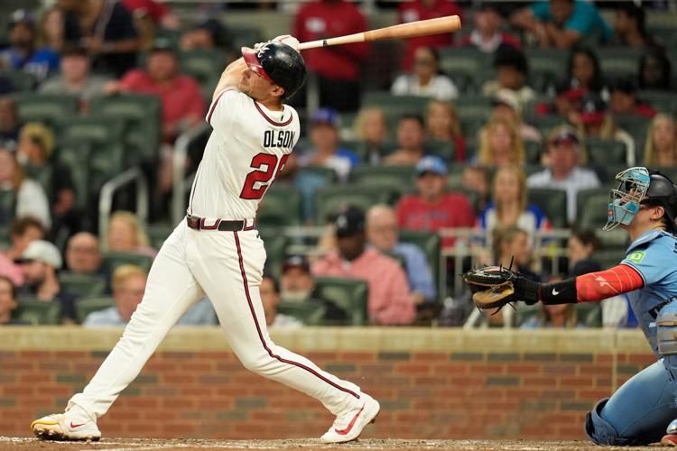 Matt Olson, baseball's iron man, stars for the Braves on Lou Gehrig Day ...