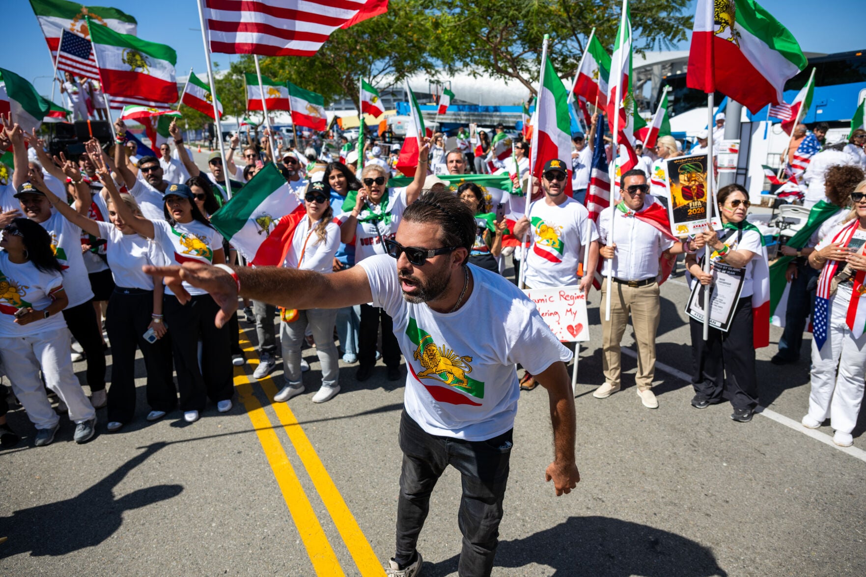 WCup Iran Protest Los Angeles | Ap | rutlandherald.com