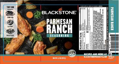 Blackstone Products Recalls Parmesan Ranch Seasoning Because of ...