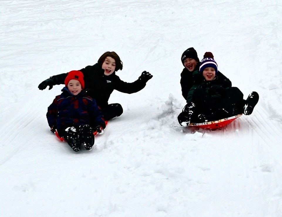 Recess sledding | Snapshots | rutlandherald.com