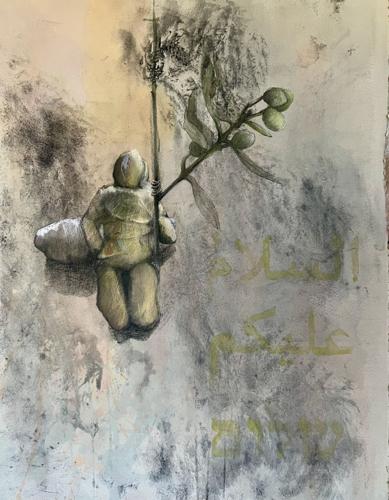 ‘Contemplating the Sacred’: Ed Burnam’s mixed media prints illuminate ...