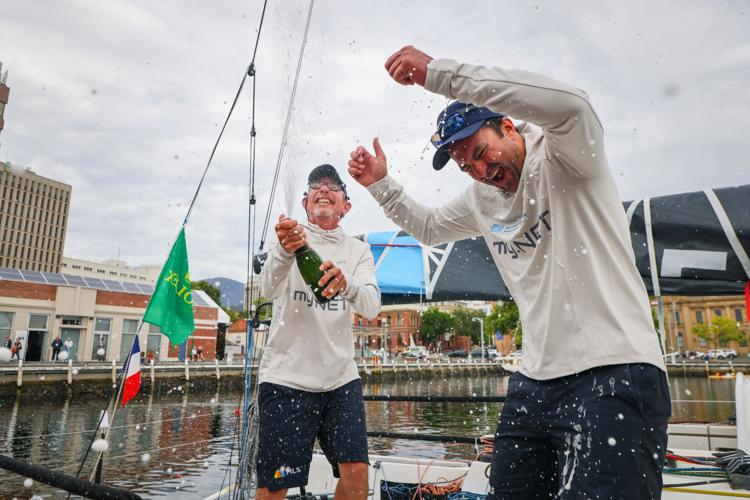 Two French sailors lose handicap honors in the Sydney to Hobart race ...