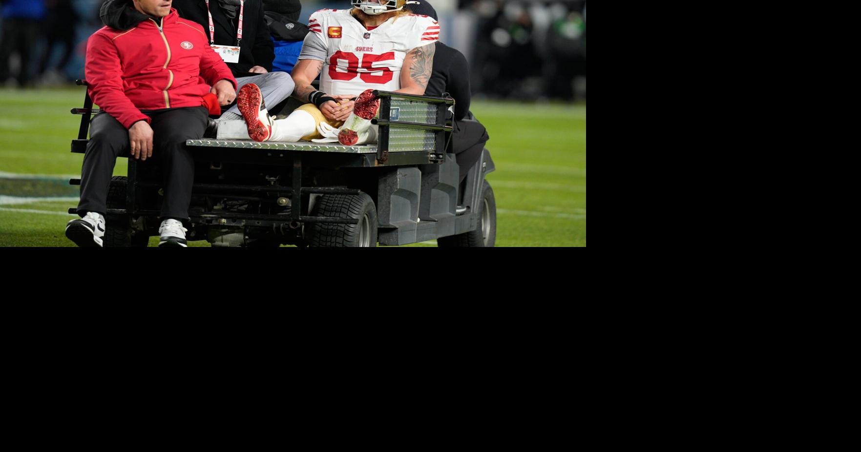 George Kittle's Achilles tendon injury deemed 'best-case scenario' by ...