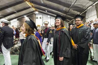 Norwich sends graduates out with three 'bangs' | Local News ...