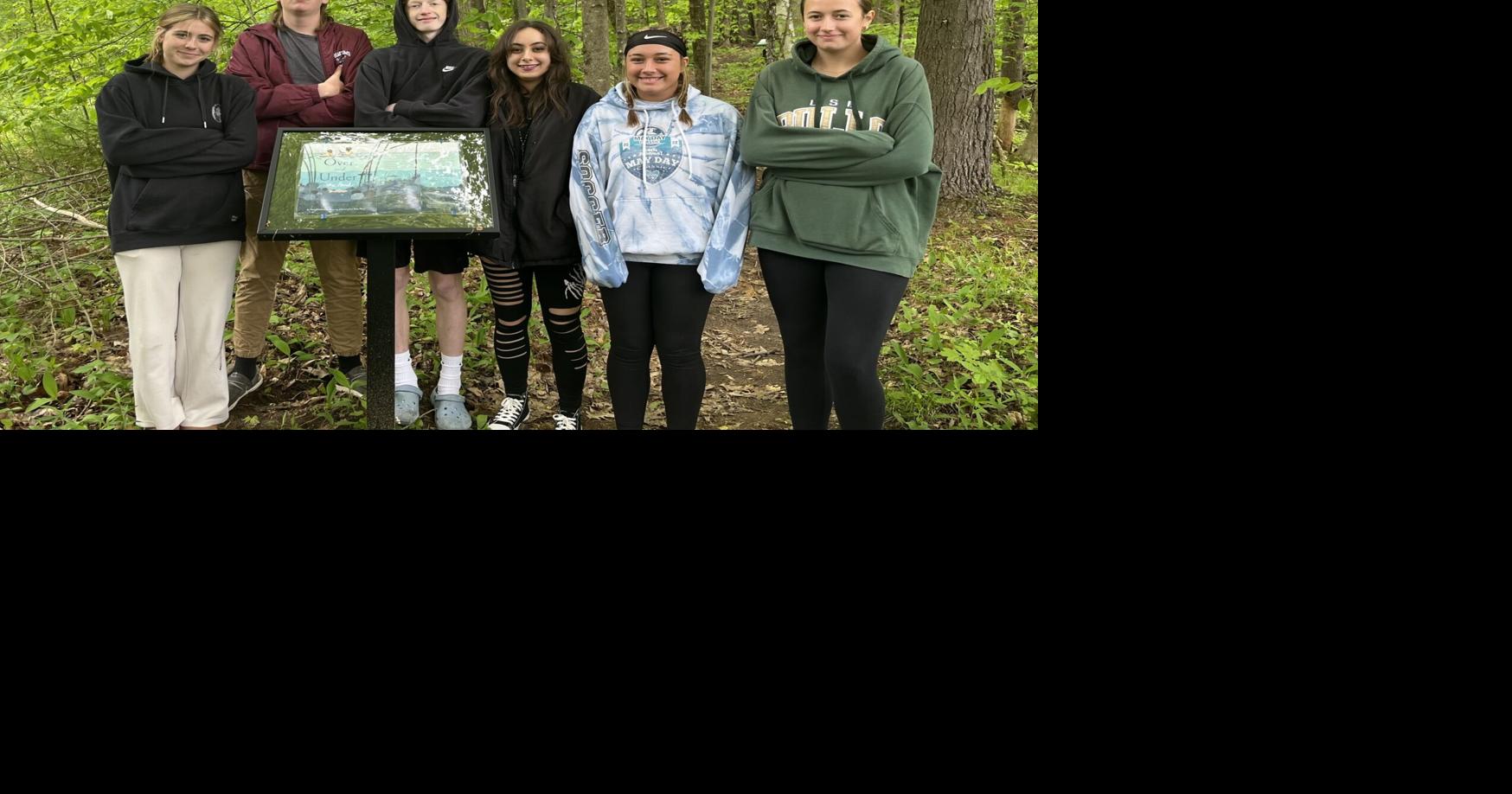Proctor High School students pass on literacy with StoryWalk | Local ...