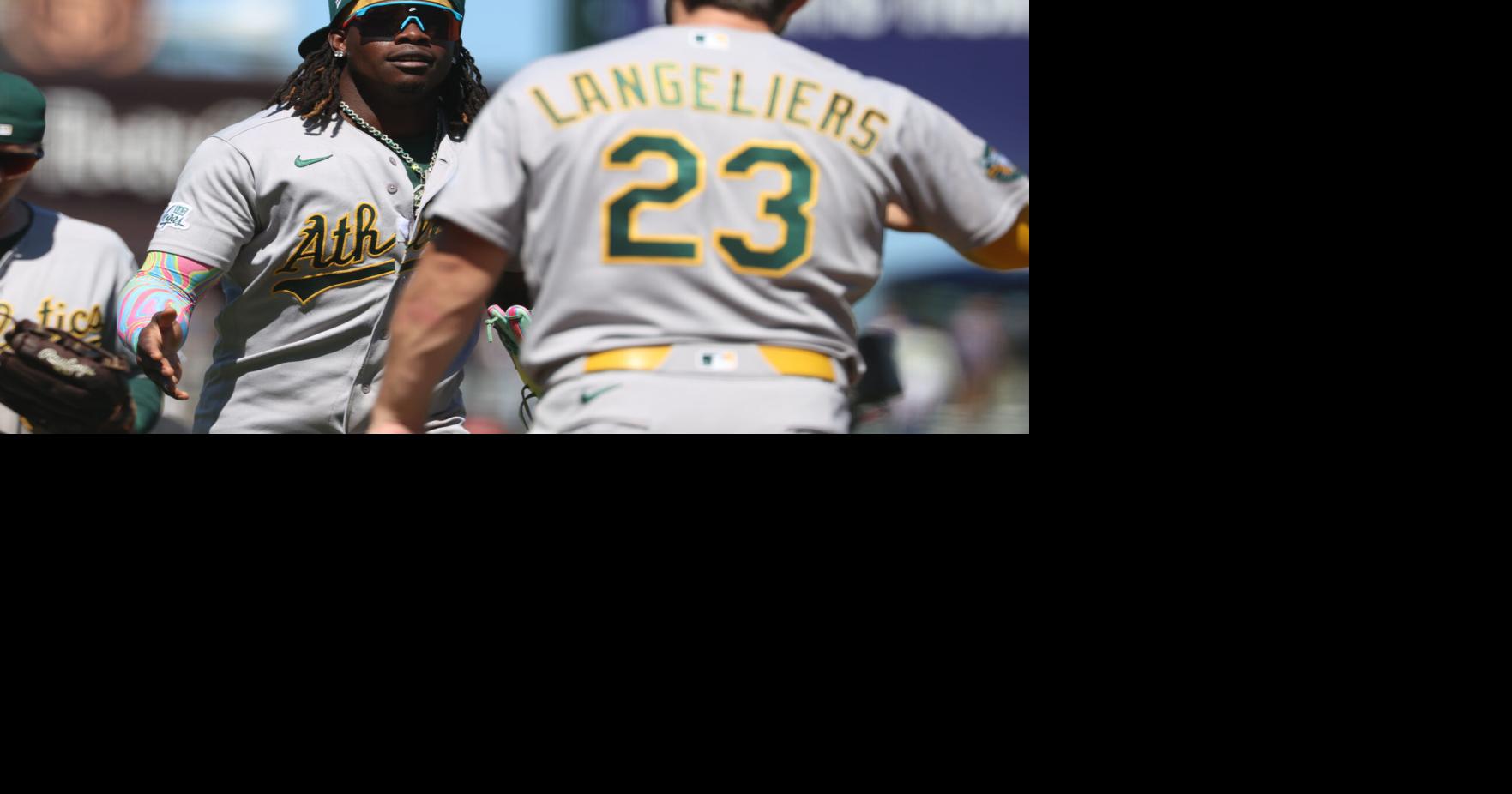 Athletics rally for a 9-6 win over the Giants with 4 runs in the ninth ...