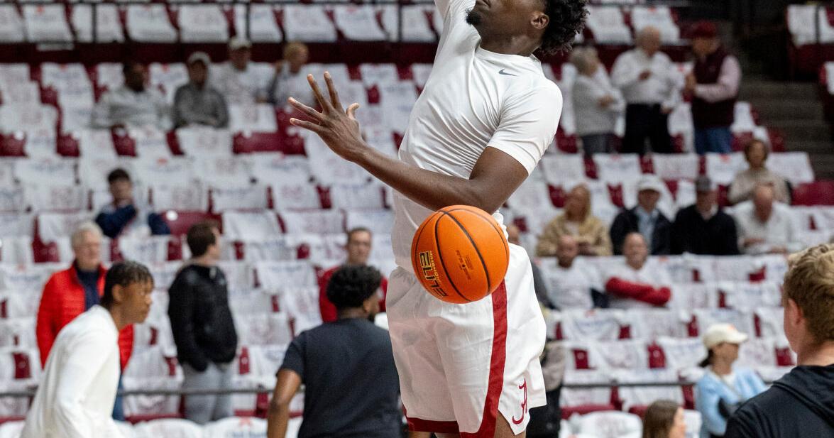 Charles Bediako makes immediate impact for No. 17 Alabama in his return ...