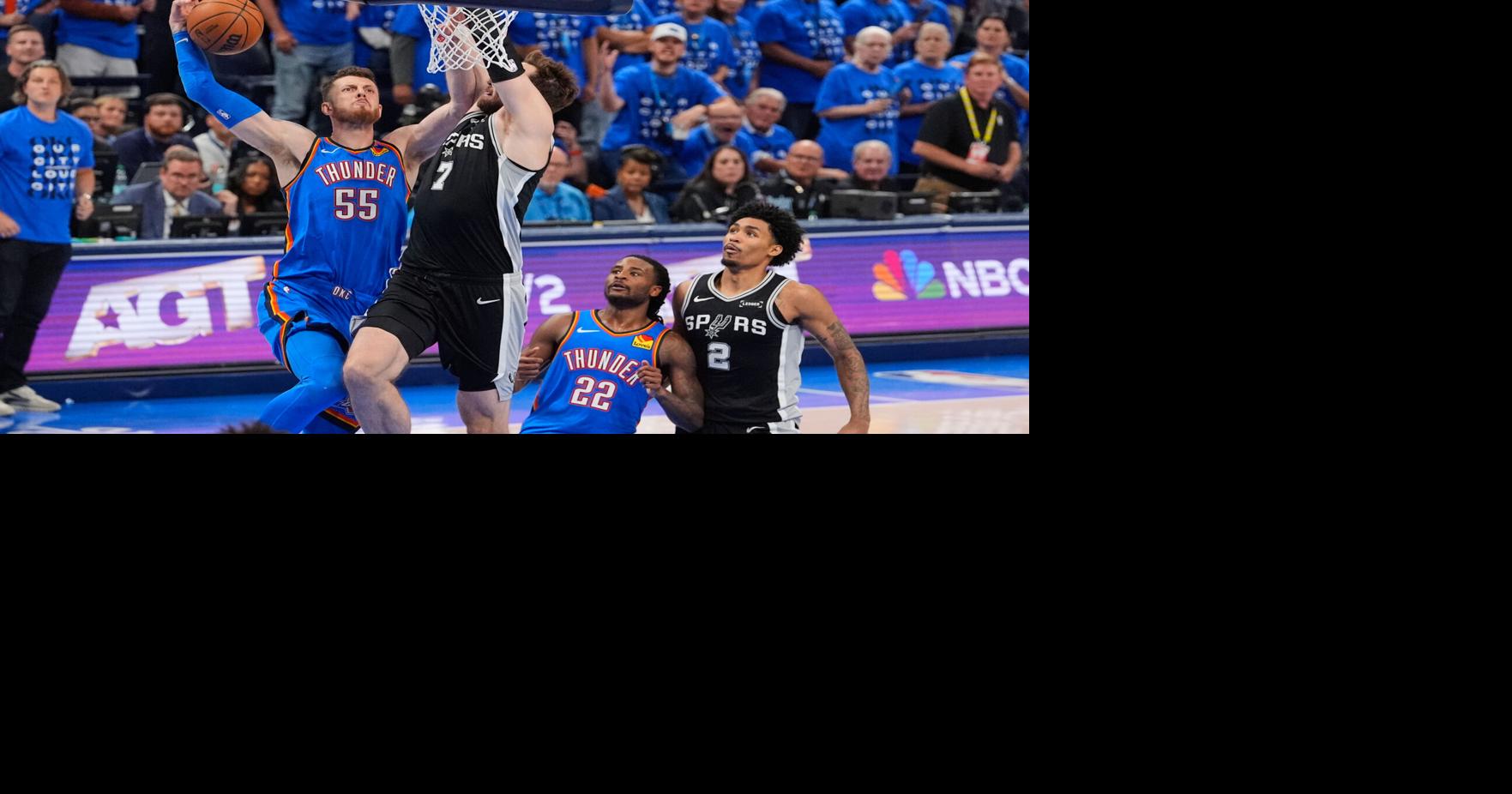 Kornet's 4th-quarter block on Hartenstein is one that the Spurs will ...
