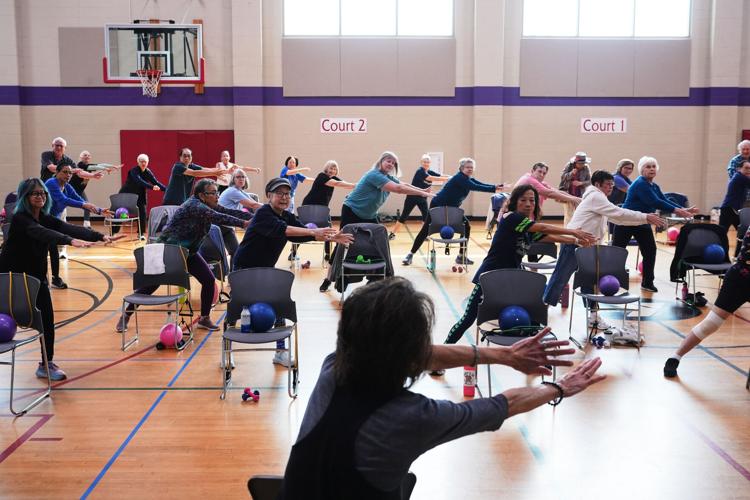 Playing hip-hop or Doris Day, older exercise instructors can speak ...