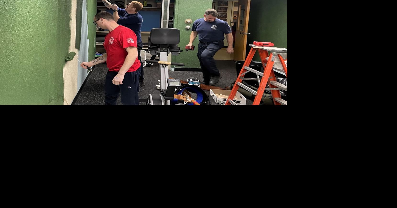 Like family: Rutland City firefighters make their way through a holiday ...