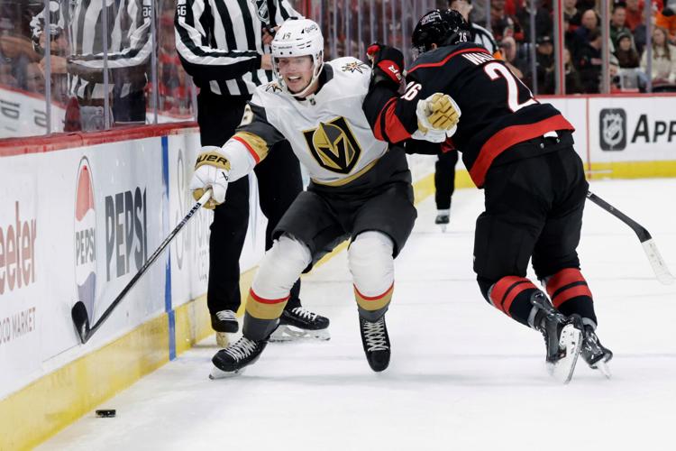 Vegas and Carolina rugged and rolling as they open a Stanley Cup Final ...