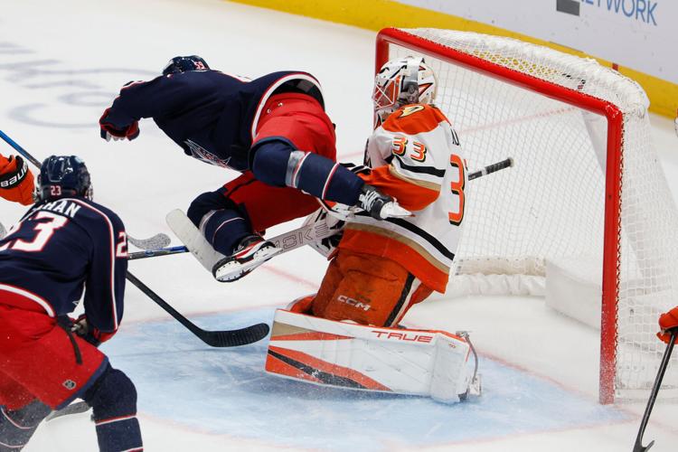 Adam Fantilli’s OT goal lifts Blue Jackets past Ducks 4–3 | Pro ...