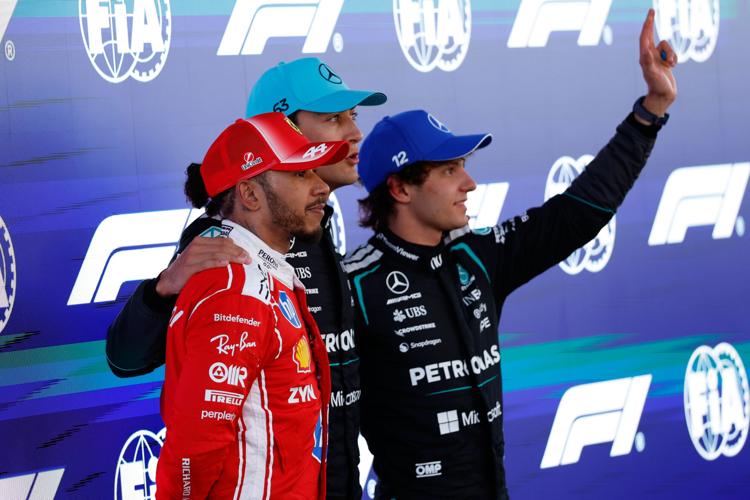 Russell takes pole at Barcelona GP with F1 leader Antonelli third ...