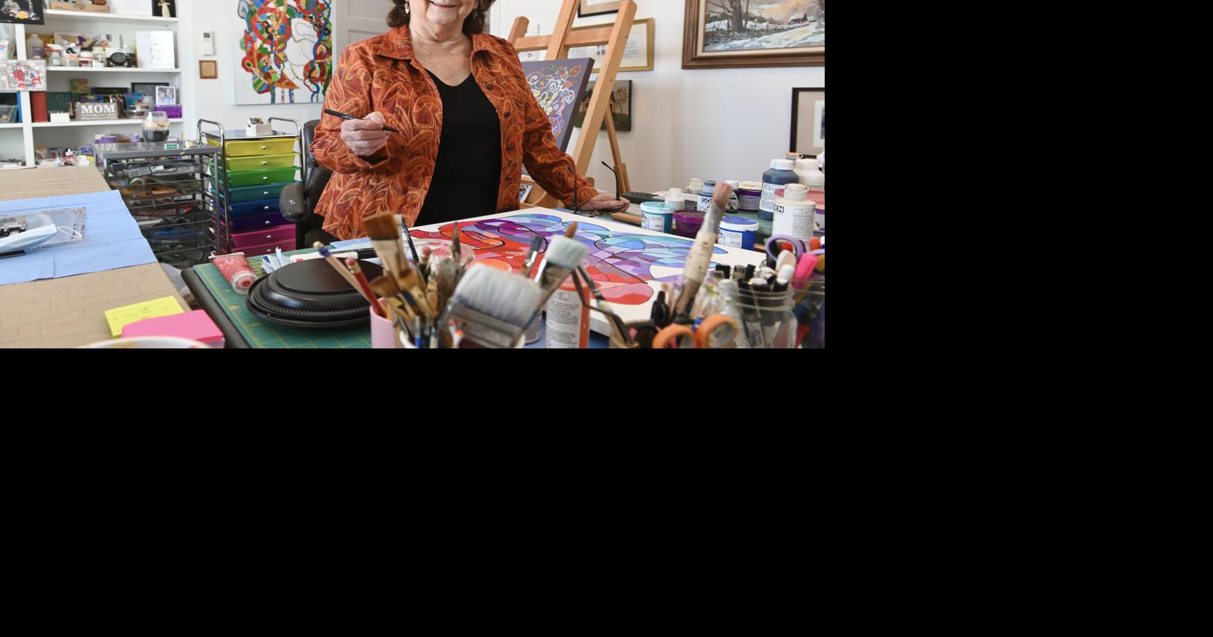 Embracing the latest inspiration: Rutland artist Mary Fran Lloyd ...