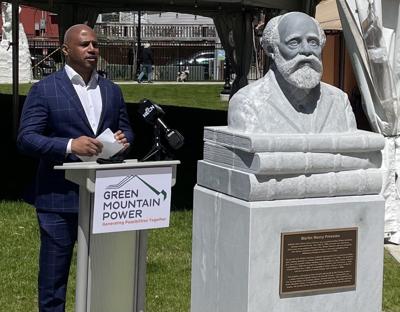 Freeman sculpture dedicated | Local News | rutlandherald.com