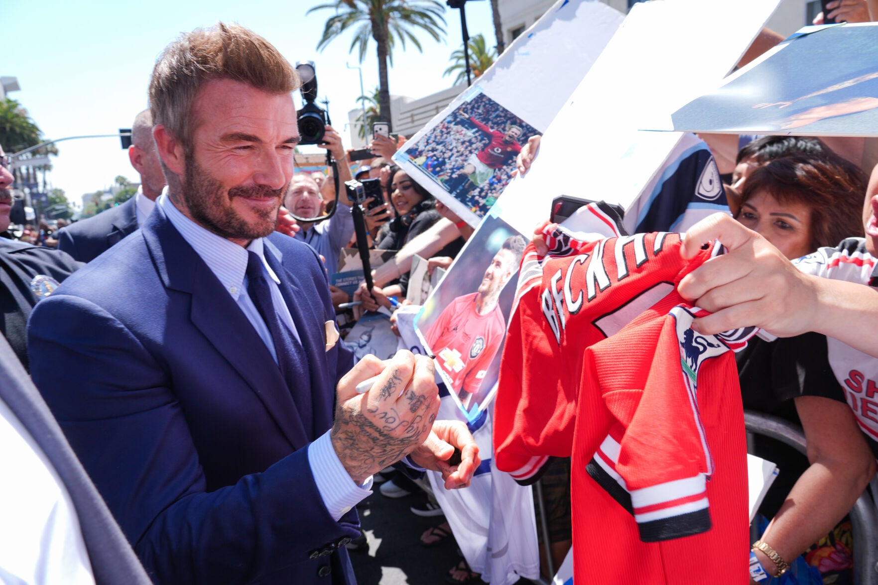 David Beckham Walk of Fame | Ap | rutlandherald.com