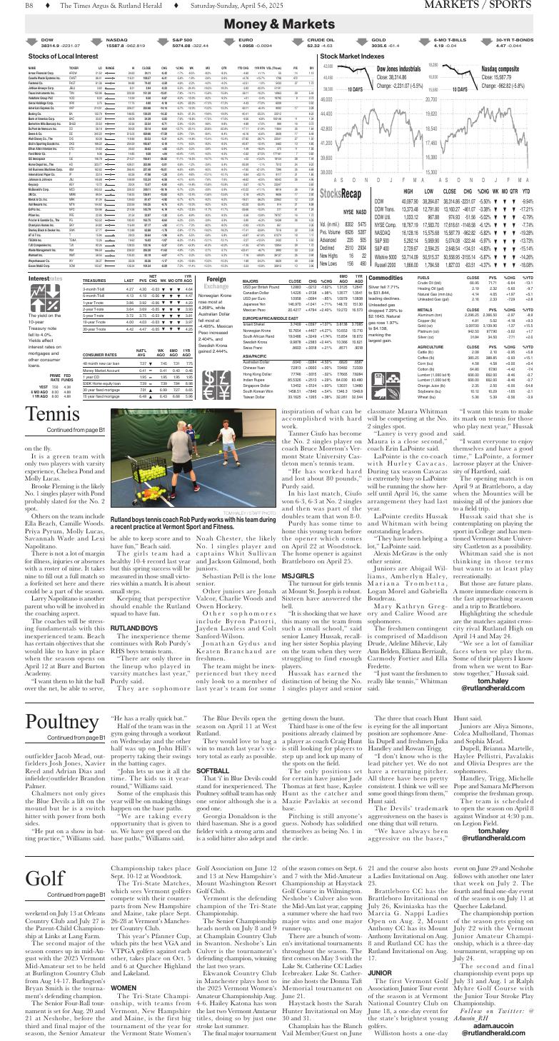 Page B8 | e-Edition | rutlandherald.com
