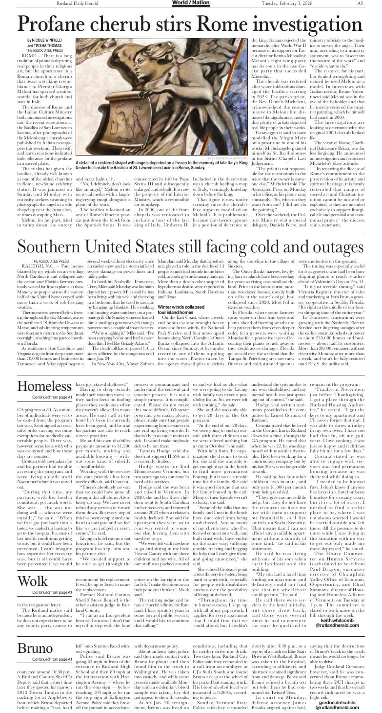 Page A5 | e-Edition | rutlandherald.com