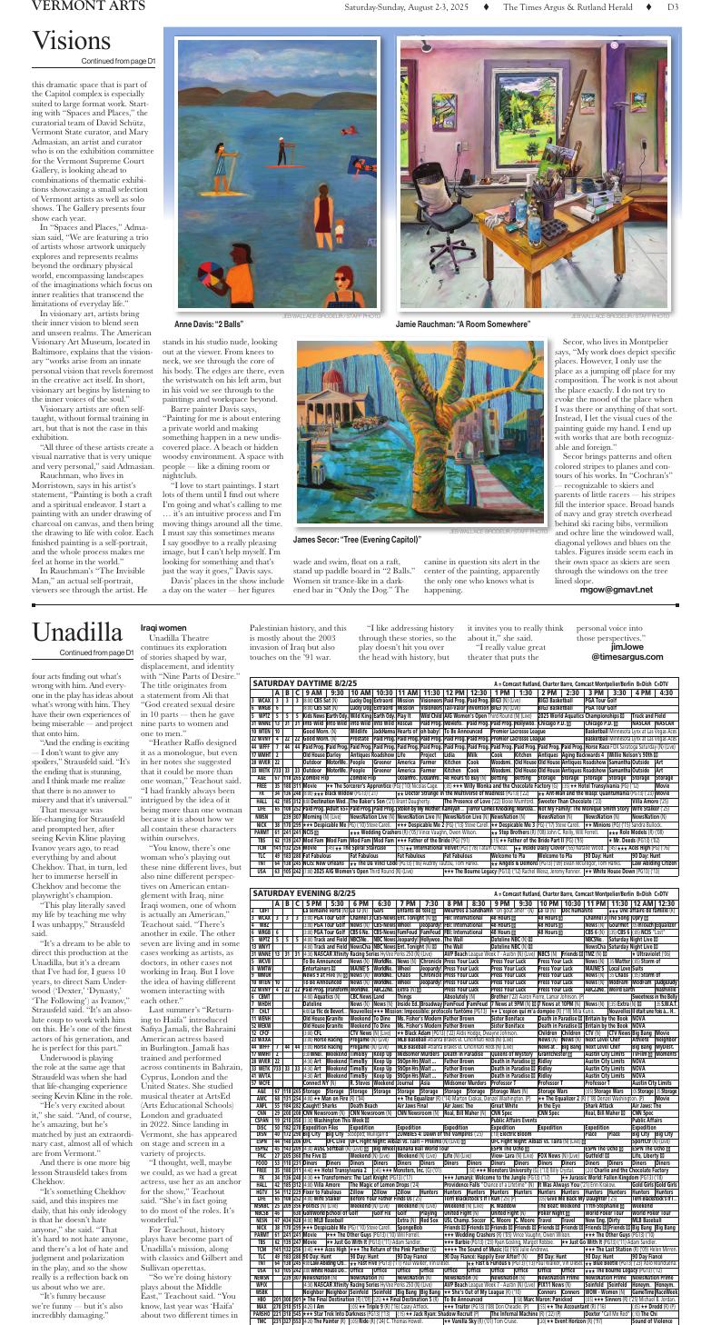 Page D3 | e-Edition | rutlandherald.com