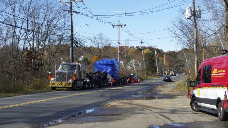 Giant transformer delivered to Peabody Municipal Light Plant | Local ...