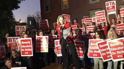 Beverly teachers go on strike | News | salemnews.com