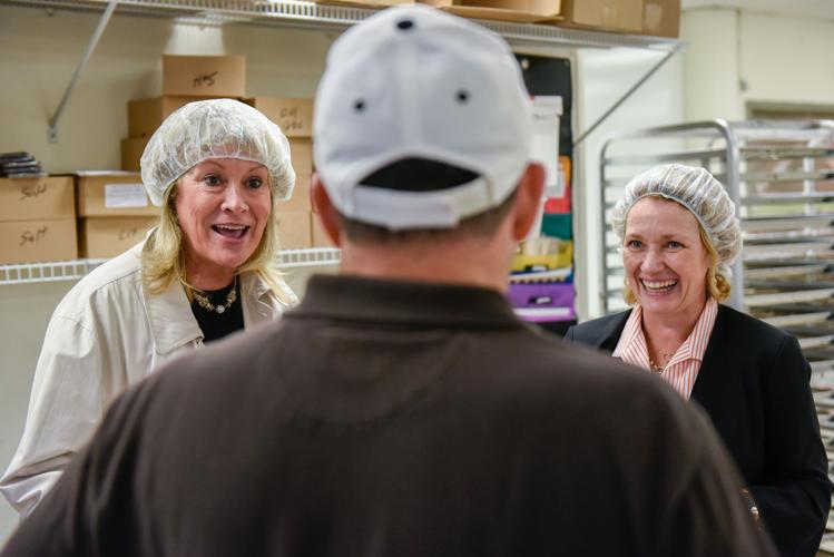 SLIDESHOW: US Senate candidate Beth Lindstrom visits CB Stuffer with ...
