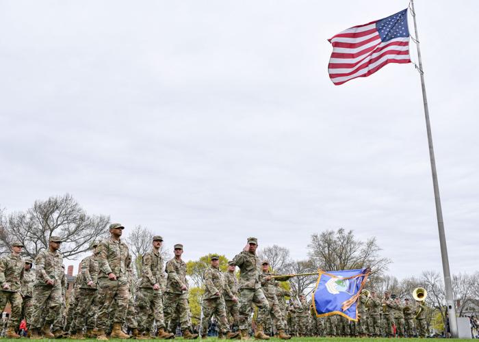 First Muster honors troops, restored Washington Arch | News | salemnews.com
