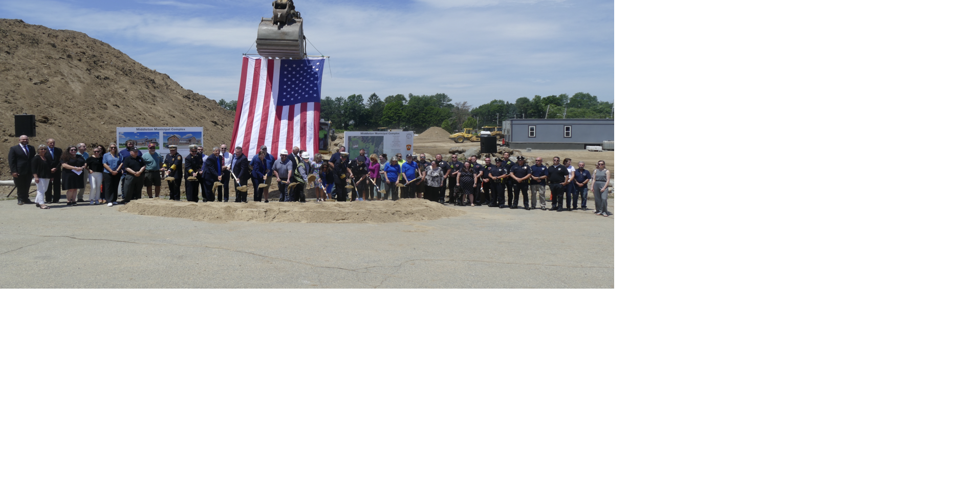 Middleton breaks ground on new municipal complex | News | salemnews.com