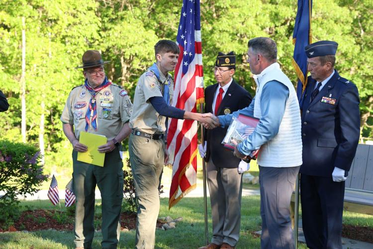 A reflection of growth: Eagle Scout pays tribute to veterans with ...