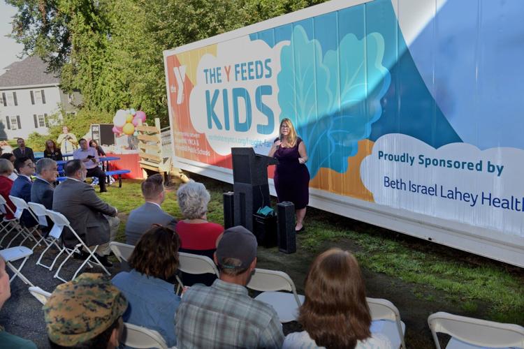 Students growing vegetables in hydroponic Freight Farm | News ...