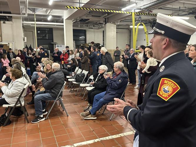 16 new, promoted Beverly firefighters sworn in | News | salemnews.com