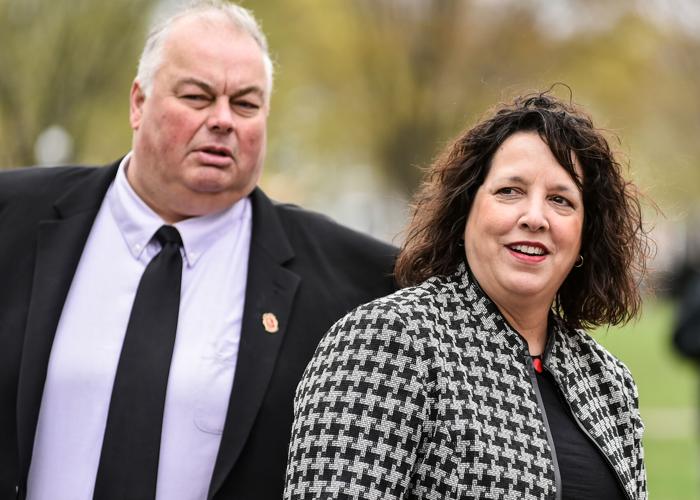 First Muster honors troops, restored Washington Arch | News | salemnews.com