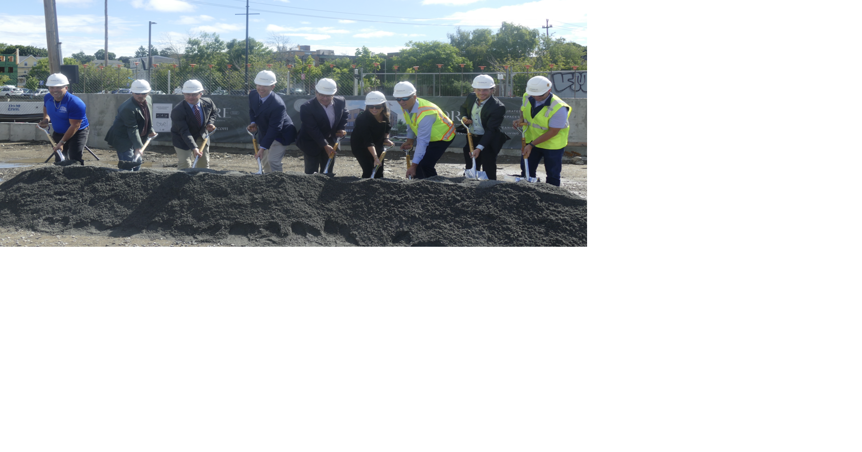 Developers break ground on 250-unit mixed-use apartment community ...