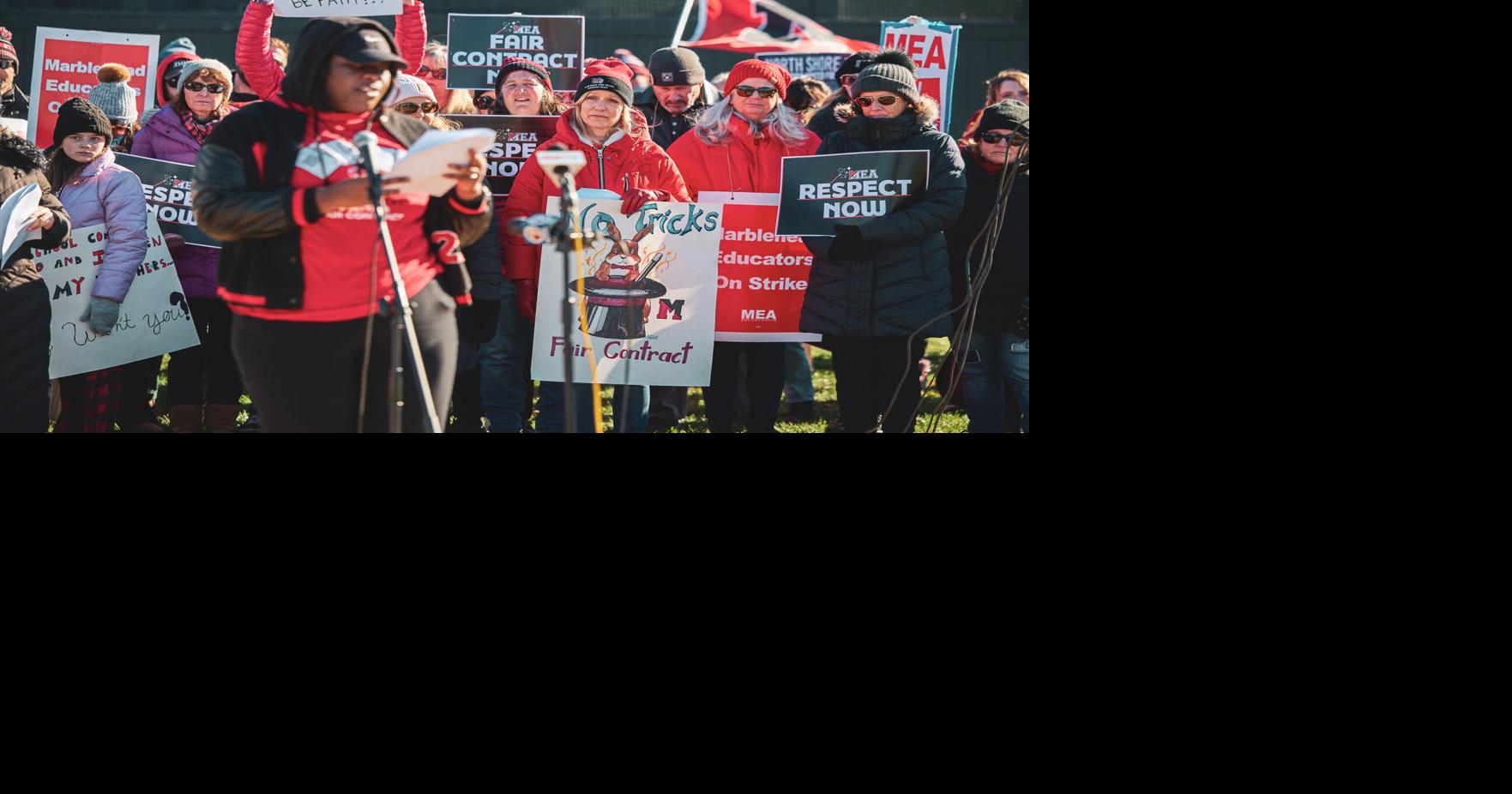 Marblehead allows after-school activities during strike, teachers fined ...