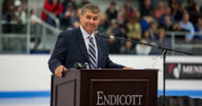Raymond J. Bourque Arena formally dedicated at Endicott College ...