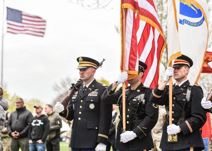 First Muster honors troops, restored Washington Arch | News | salemnews.com