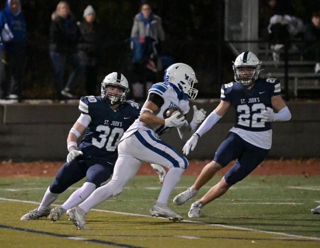 TAKING CARE OF BUSINESS: Top seeded St. John's Prep blows out Leominster in playoff opener ...