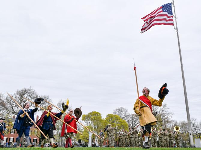 First Muster honors troops, restored Washington Arch | News | salemnews.com