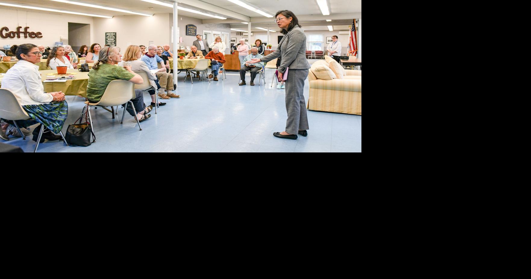Elder Affairs Secretary Elizabeth Chen visits the Hamilton Council on ...