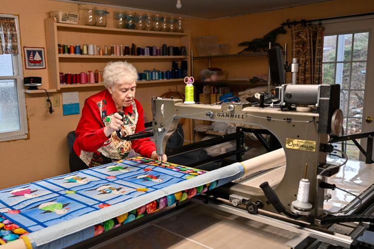 One Cape Ann quilter loves a challenge — making 100 quilts in a year ...