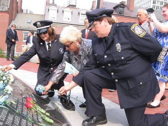 Danvers officer's name added to memorial wall 17 years after his death ...