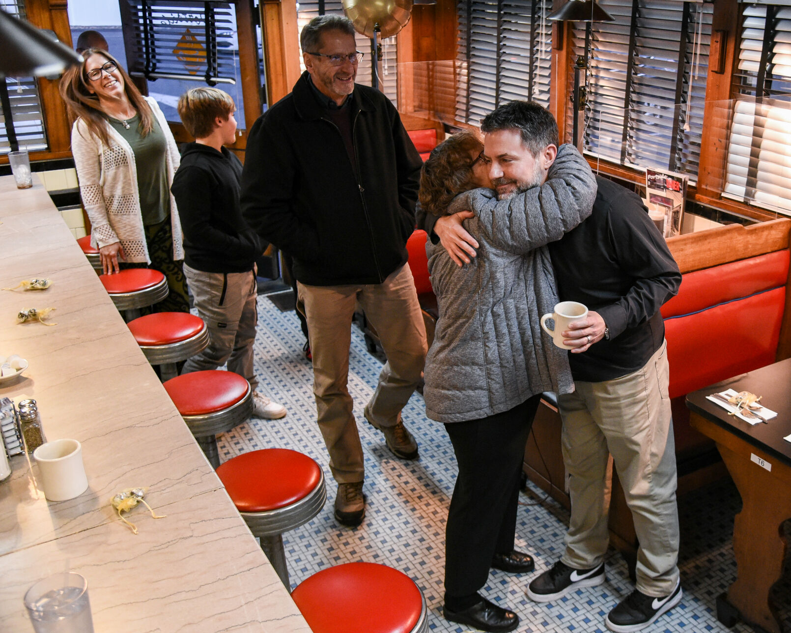 When John met Ellen; 50 years later, surprise greets couple at Portside ...