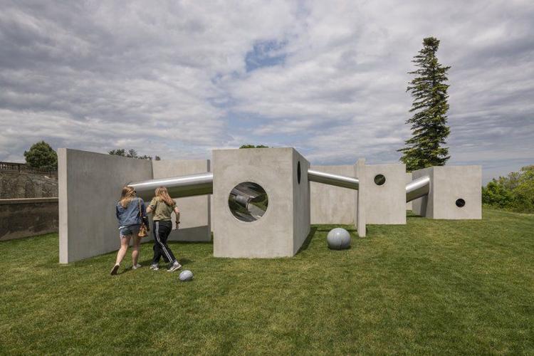 Former maze at Crane Estate rebuilt as work of art | Lifestyles ...