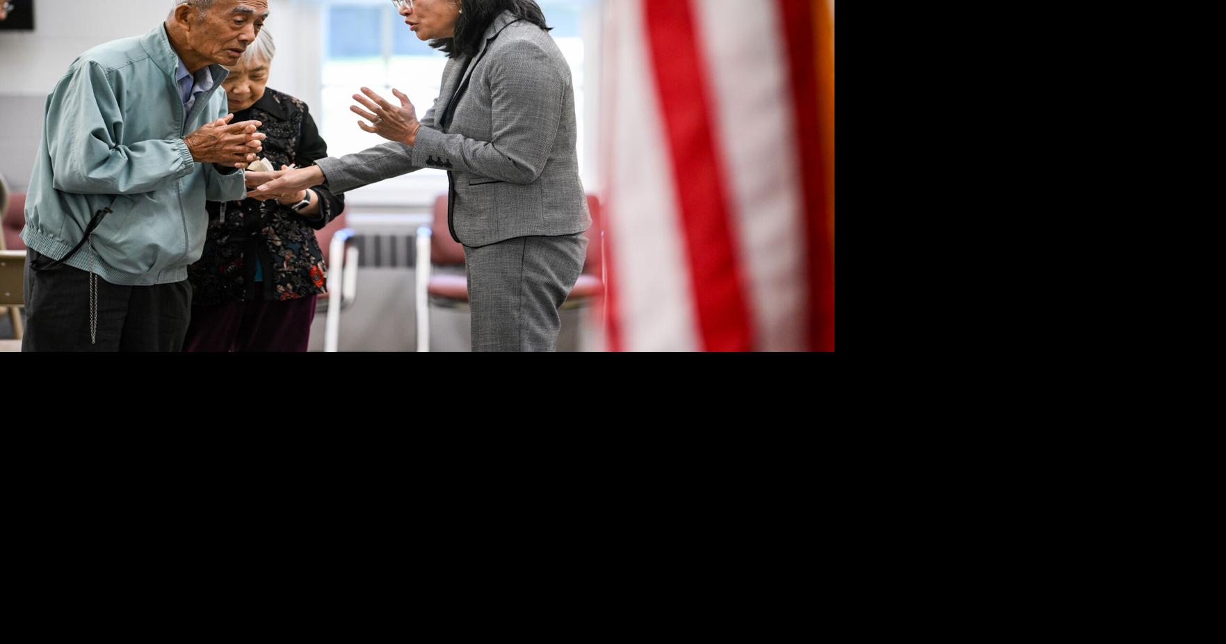 Elder Affairs Secretary Elizabeth Chen visits the Hamilton Council on ...