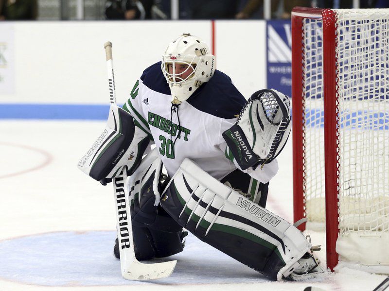For Endicott goalie Aldridge, size matters not | Sports | salemnews.com