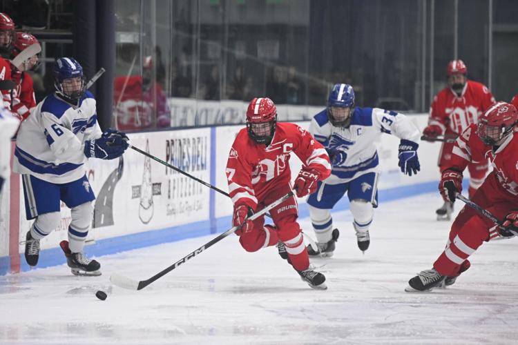 Dunham's two goals pace Danvers icemen to Senior Night triumph vs ...
