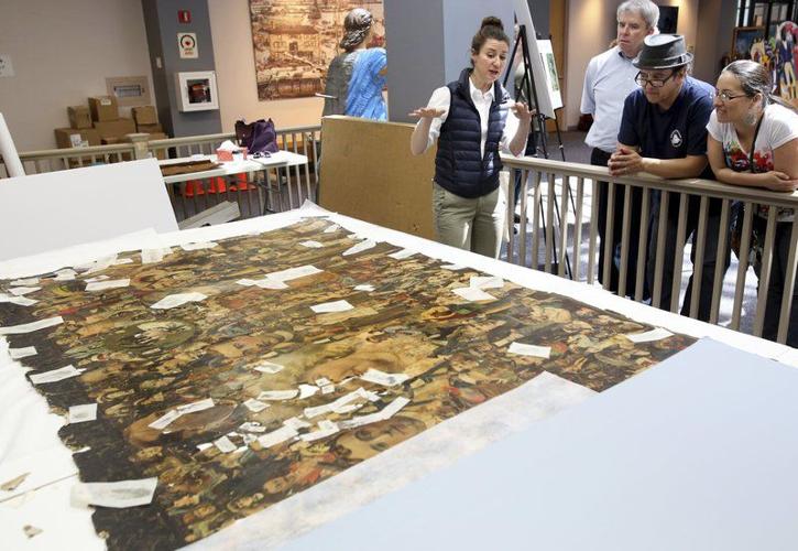 Restored mural unveiled in Salem | Local News | salemnews.com