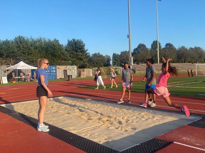 Giving back on the track: Olympian MacLean spends time with Boston kids ...